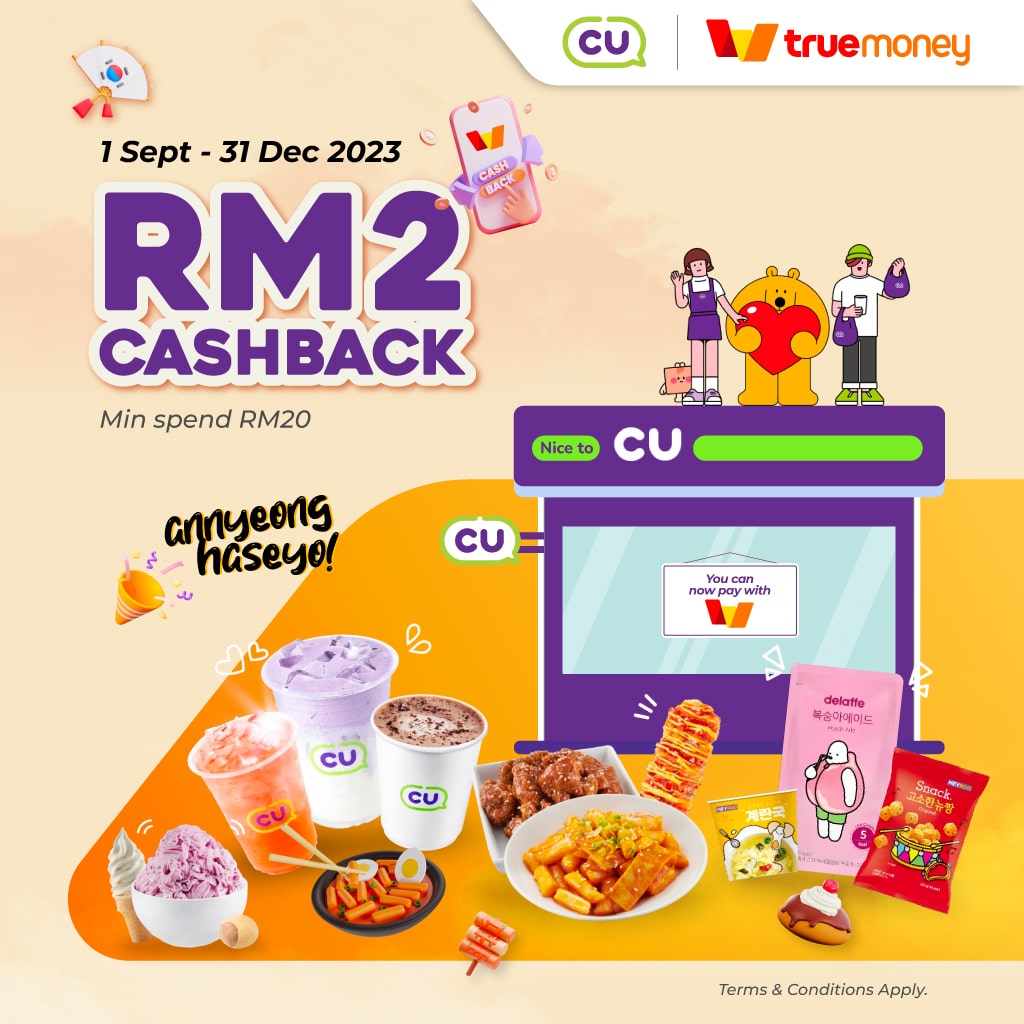 RM2 Cashback at CU Malaysia with TrueMoney! – TrueMoney